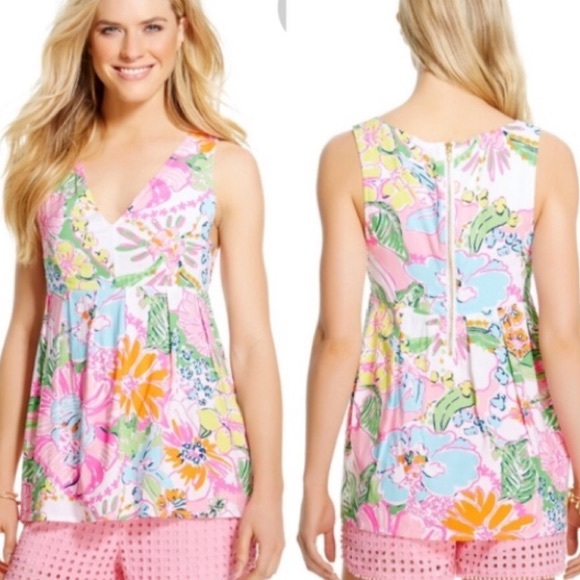 Lilly Pulitzer for Target | Tops | Lilly Pulitzer Nosey Posey Tank Size ...